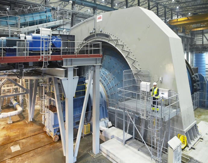 ABB commissions the most powerful gearless mill drives ever built ...