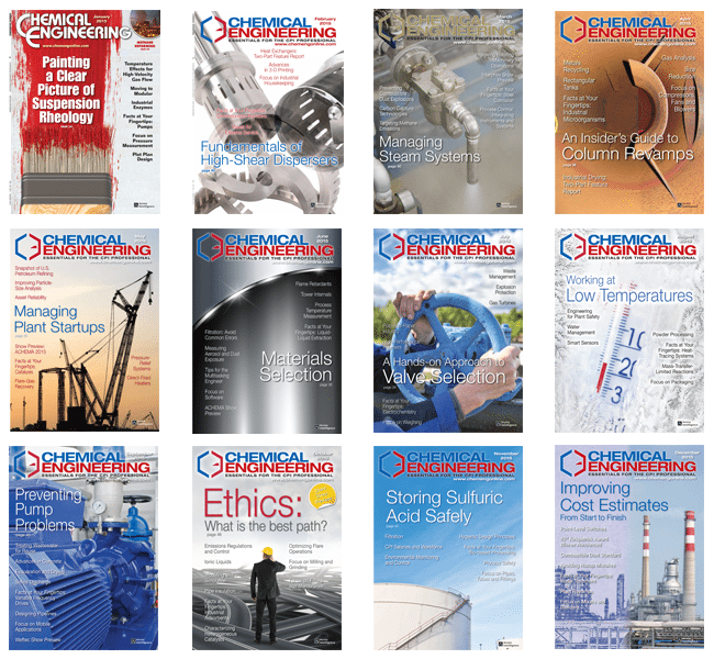 Which Cover Is Your Favorite? - Chemical Engineering