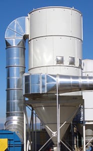 A dust collector with an energy-saving cleaning system - Chemical ...