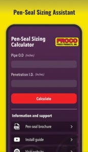 Use this mobile app to optimize penetration-seal selection - Chemical ...