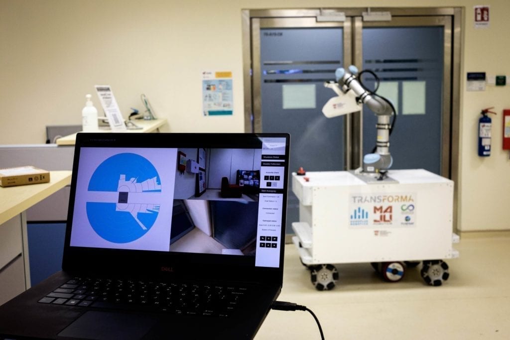 NTU Singapore researchers build disinfection robot to aid cleaners in ...