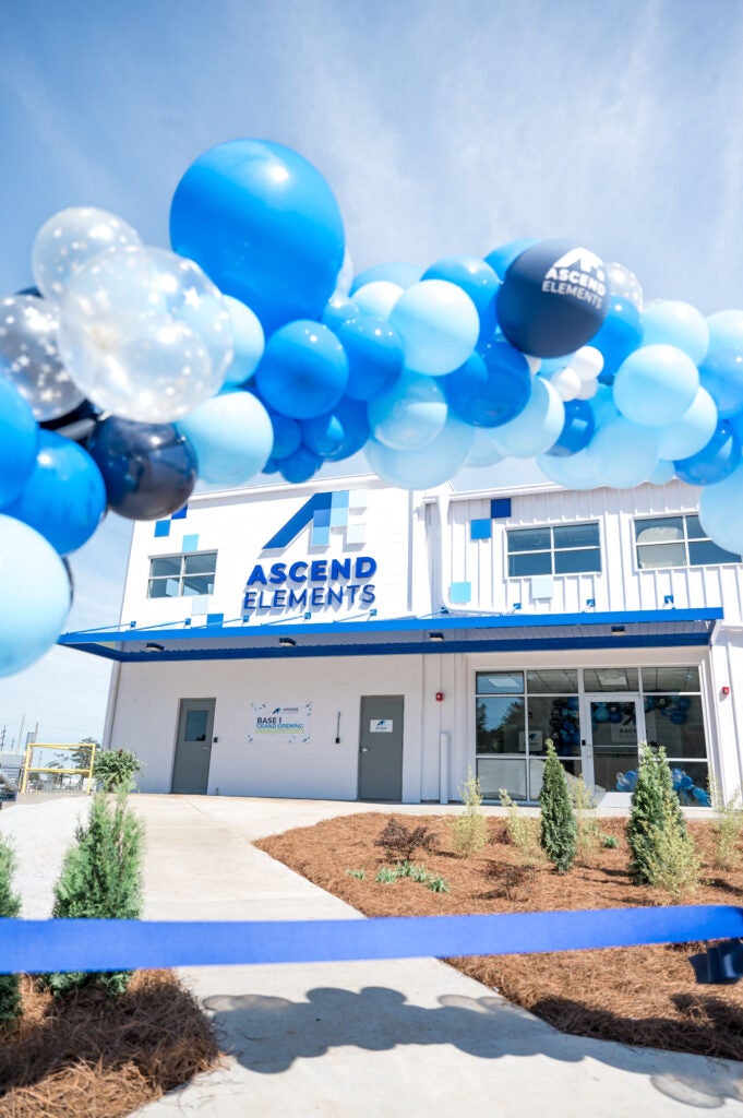 Ascend Elements opens North America's largest LIB-recycling facility - Chemical Engineering | Page 1