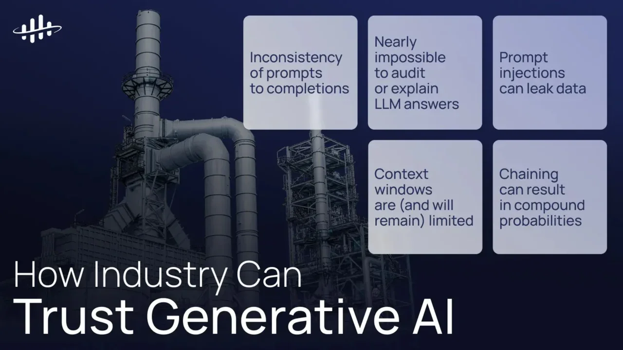 The treacherous path to trustworthy Generative AI for Industry ...