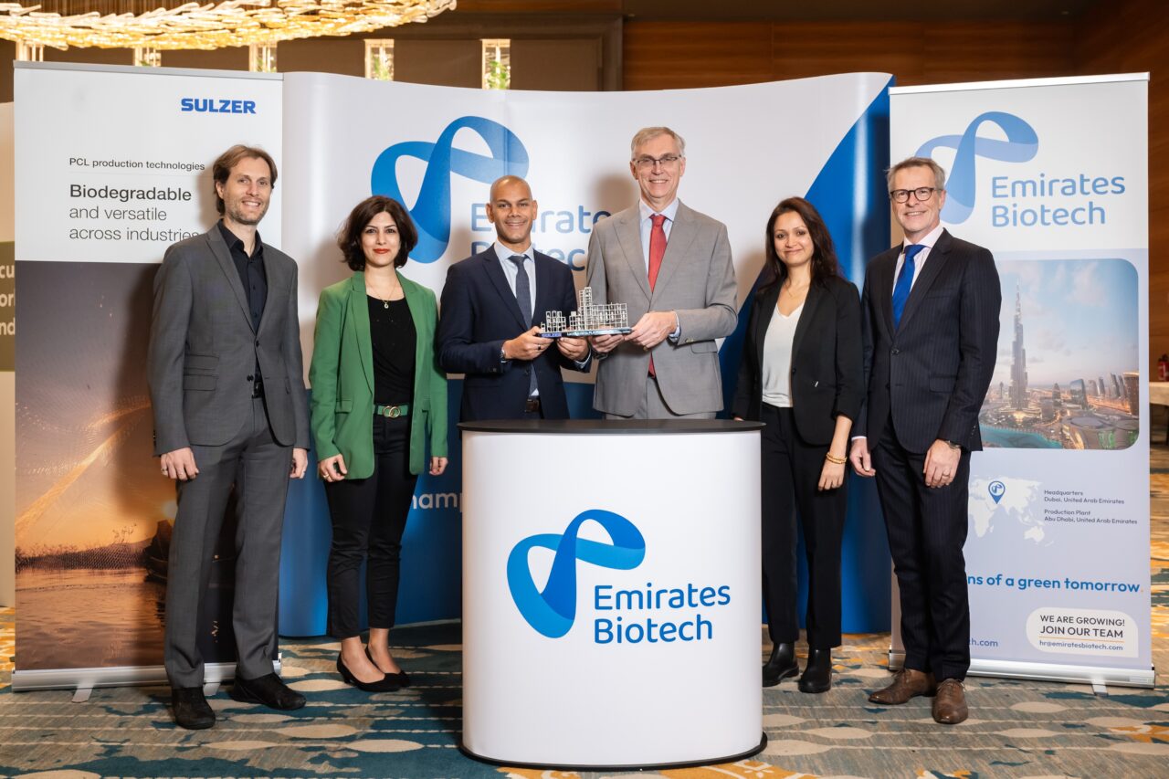 Sulzer's technology selected by Emirates Biotech for world's largest ...