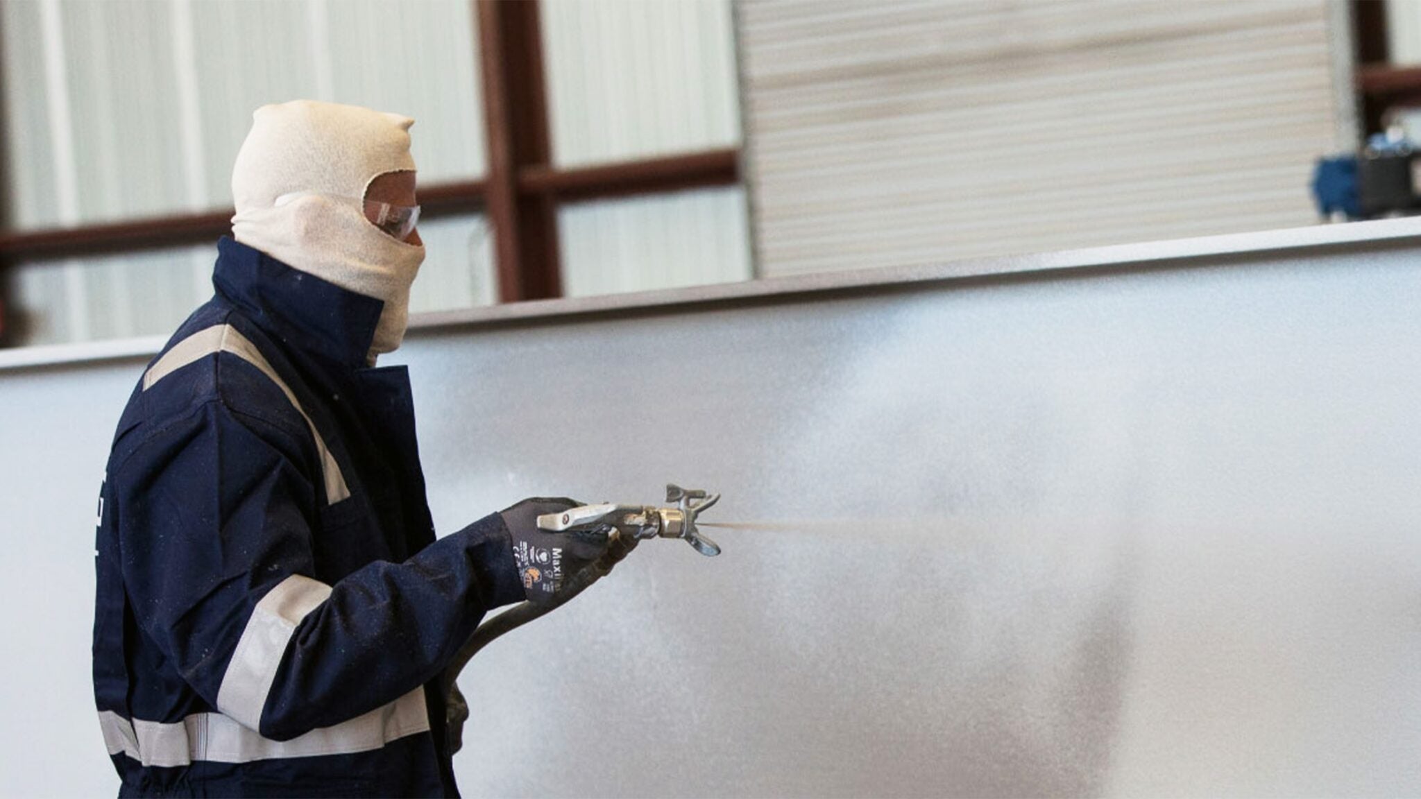 Waterborne coating offers low certified thickness and up to two hours ...