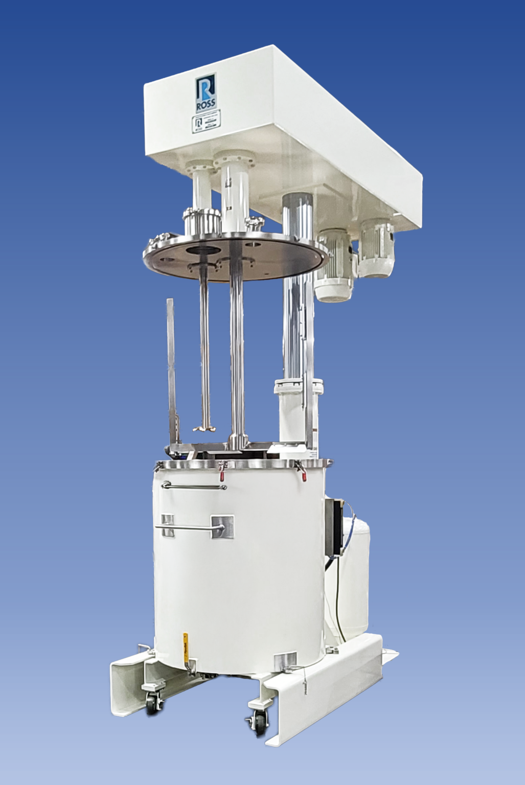 This dual-shaft mixer can achieve high-speed dispersion and agitation ...